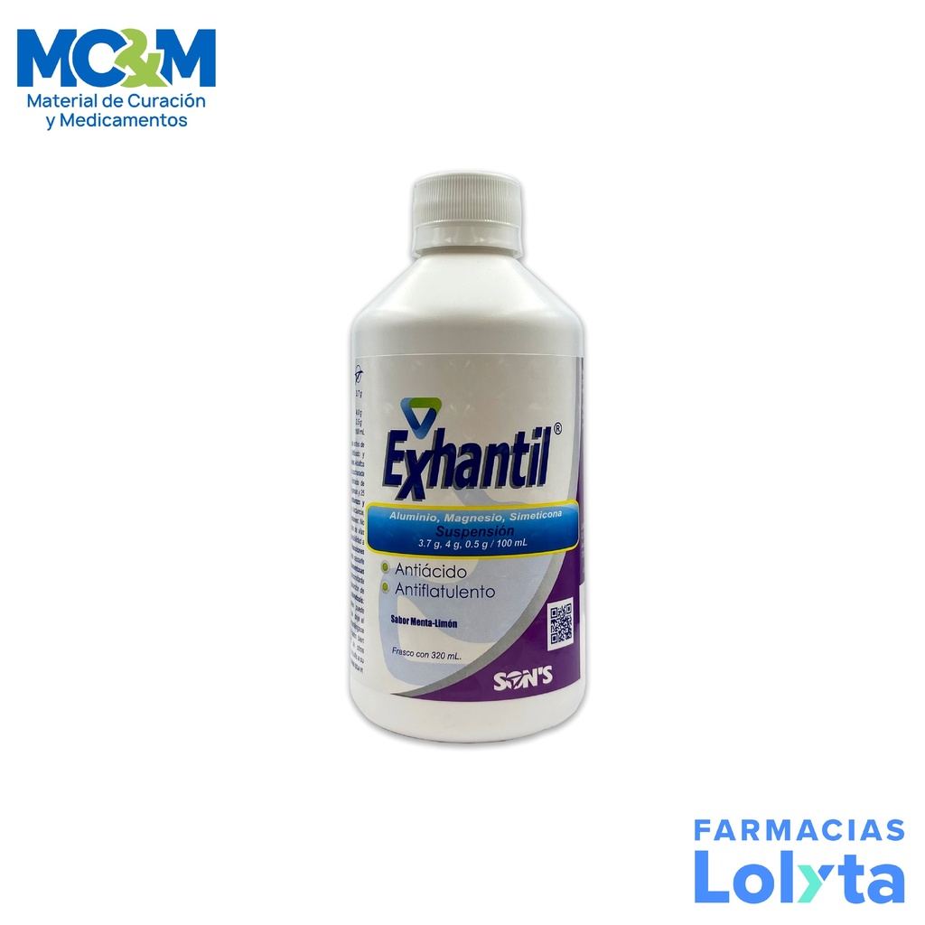 ALUMINIO MAGNESIO SIMETICONA (DIMETICONA) SUSPENSION 3.7/4/0.5 G/100 ML ...