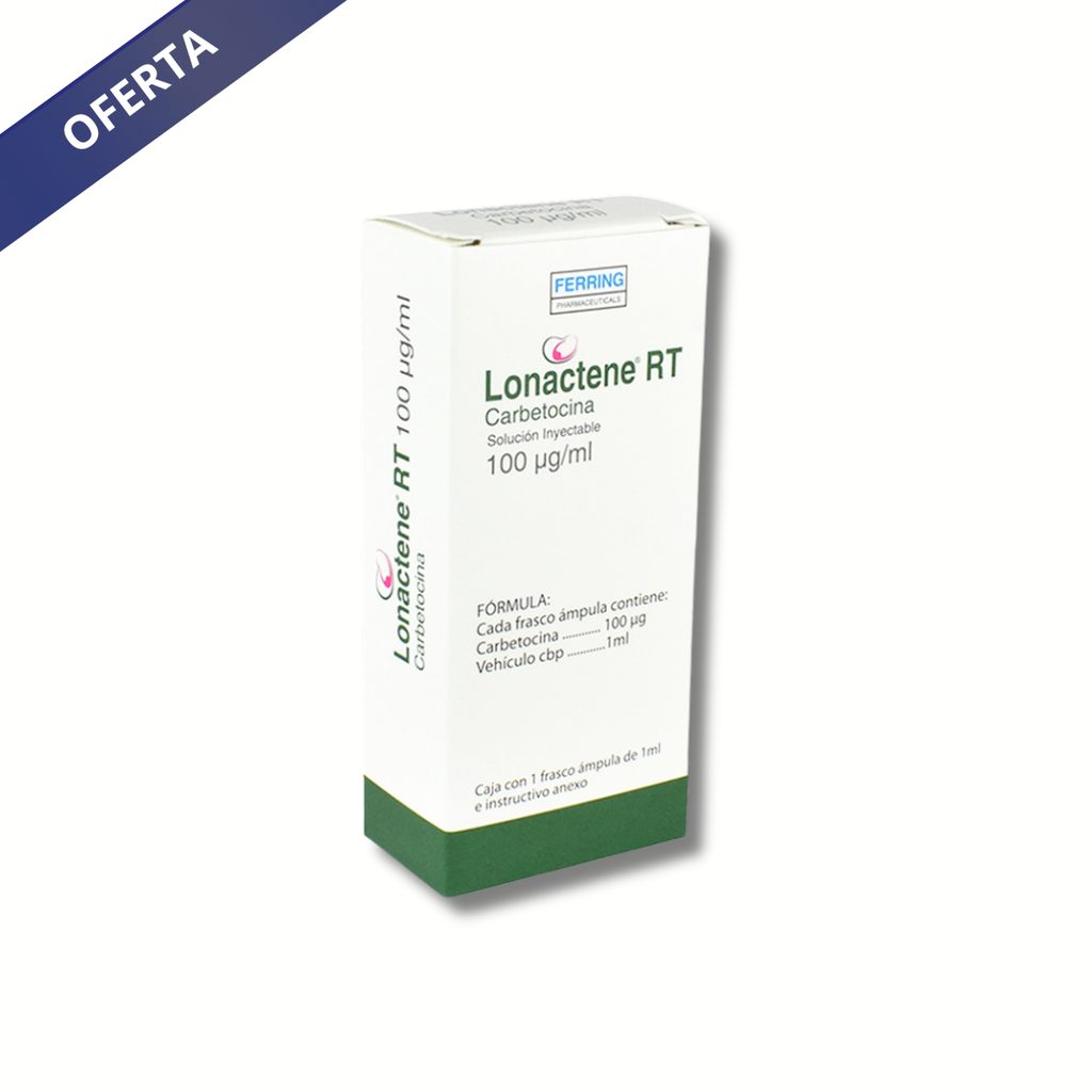 LONACTENE RT SOL INY 100 MCG/ML CARBETOCINA LAB FERRING | Website MC&M