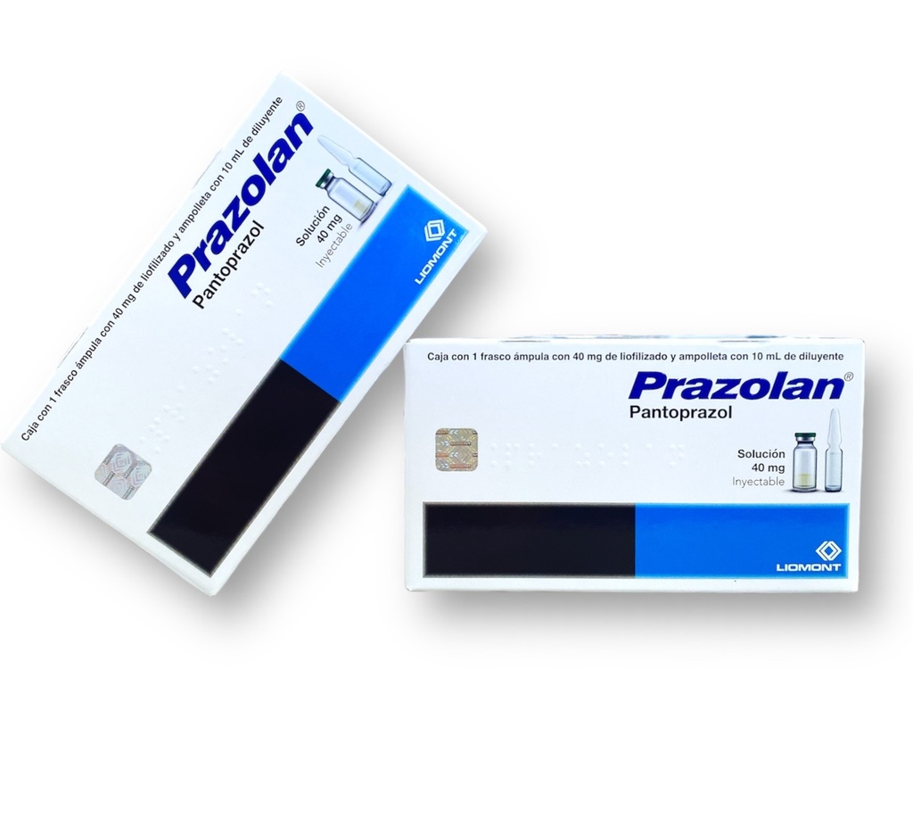 PRAZOLAN SOL INY 40MG/10ML IV PANTOPRAZOL LAB LIOMONT | Website MC&M