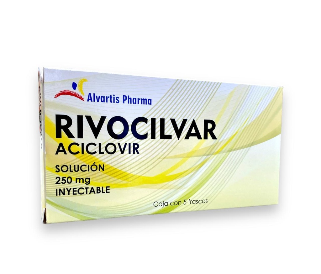 ACICLOVIR SOL INY 250 MG C/5 AMP RIVOCILVAR LAB ALVARTIS PHARMA ...