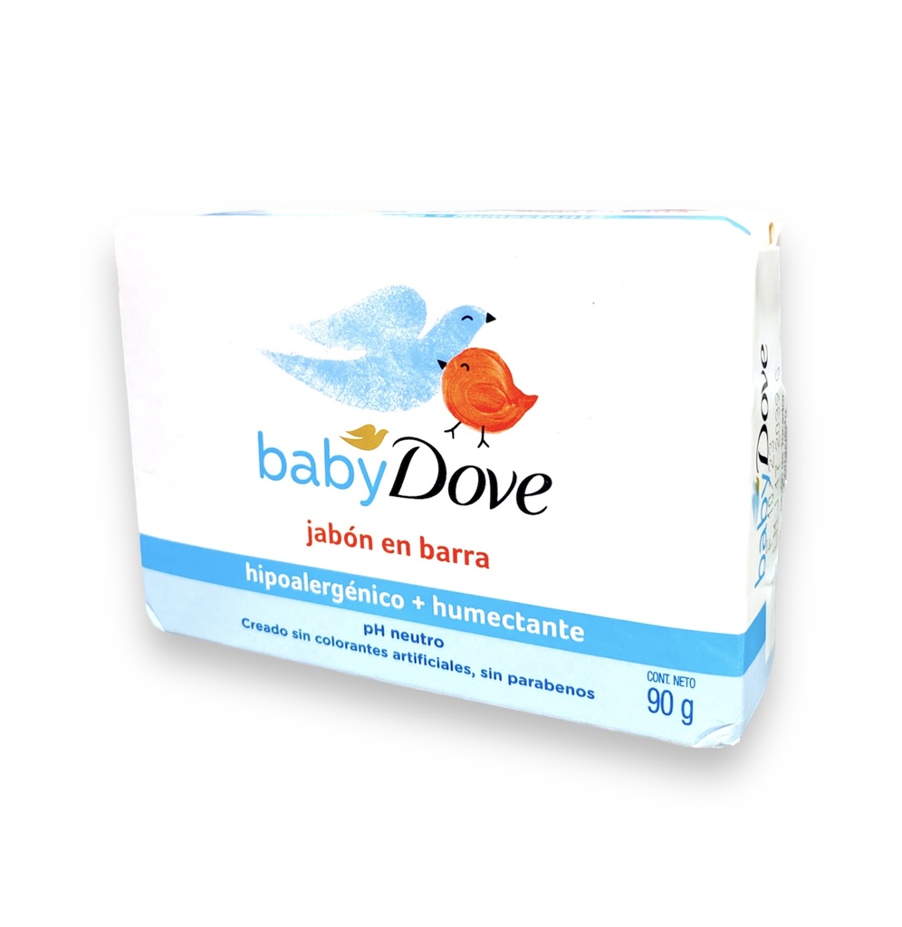 JABON EN BARRA BABY DOVE HIPOALERGENICO HUMECTANTE 90 G UNILEVER ...